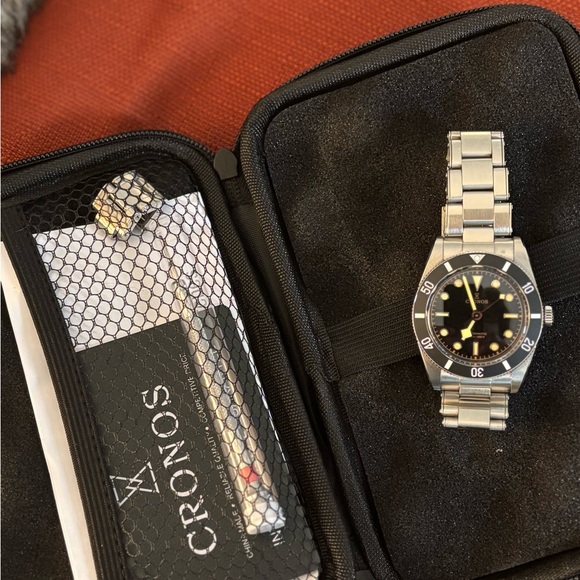 Cronos | Accessories | Cronos Mens Silver Stainless Steel Automatic ...